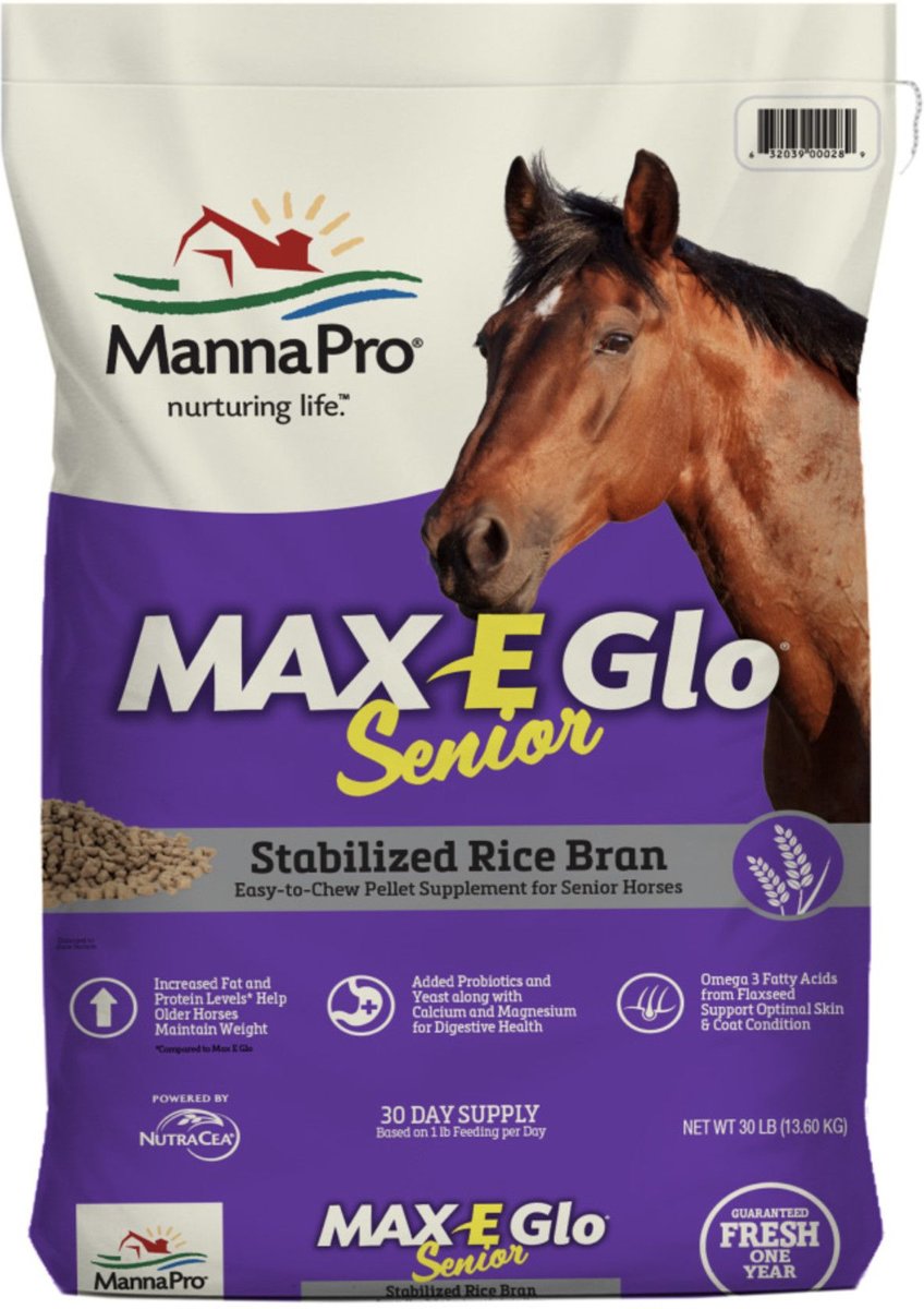 MANNA PRO Formulated Max-E-Glo Probiotics & Yeast for Digestion ...