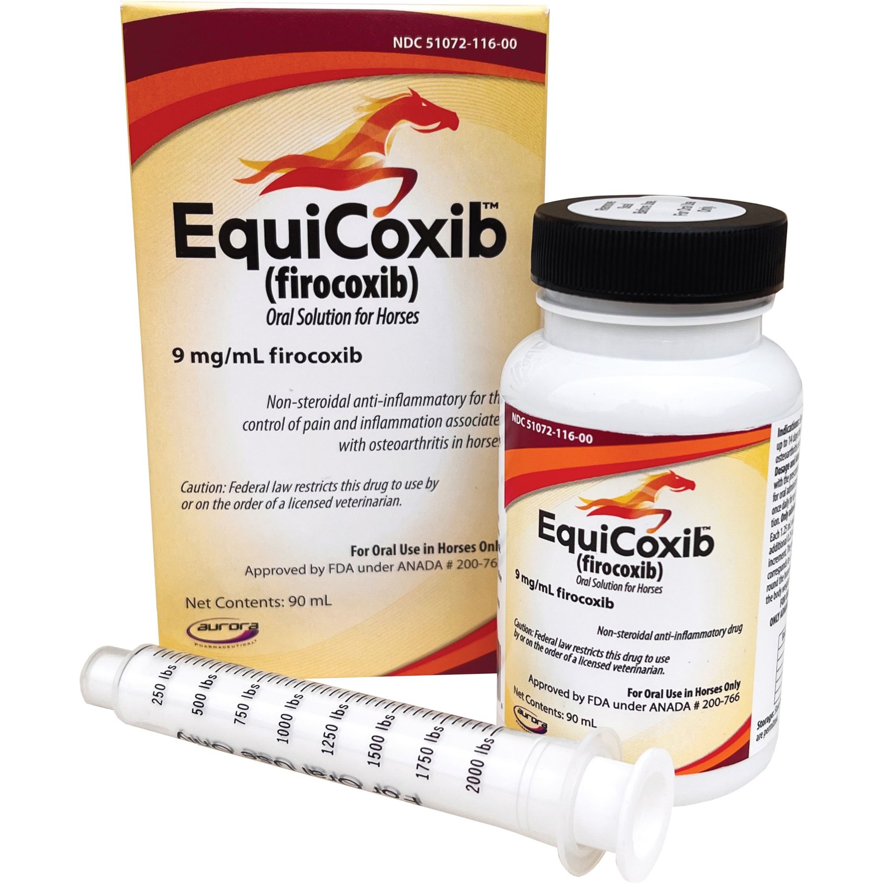 EQUICOXIB Firocoxib (Generic) Oral Solution for Horses, 9 mg/mL, 90 mL ...