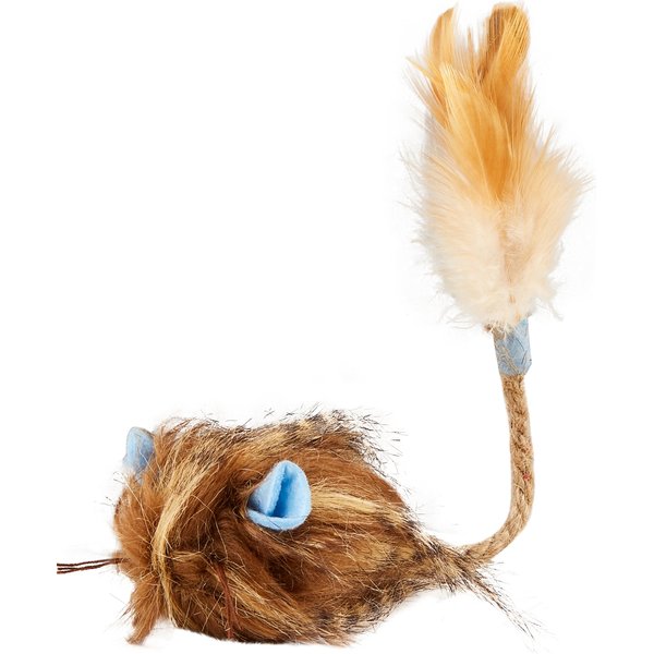 TURBO Tail Cat Toy, Rattle Mouse - Chewy.com