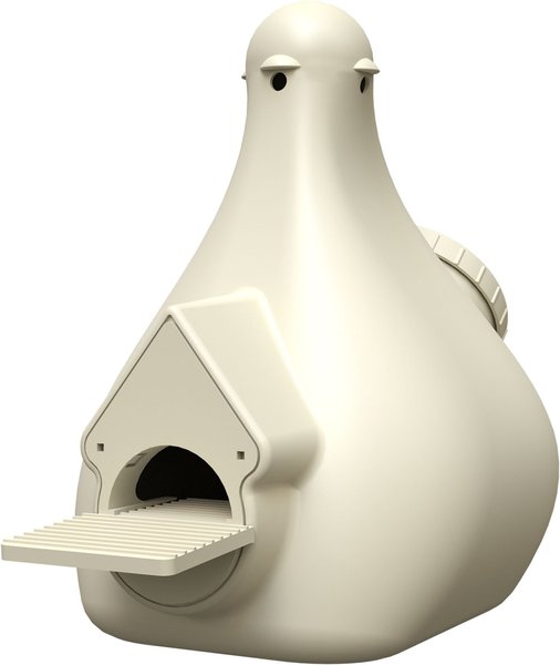 WILD BIRD LOVERS Deluxe Plastic Gourd with Perch & Screw Off Clean Out ...