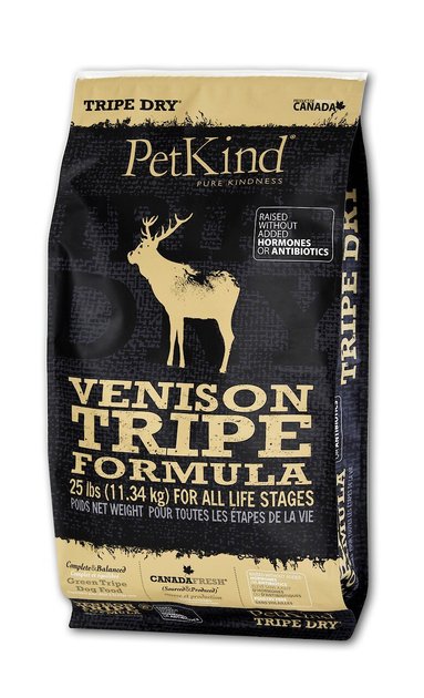PETKIND Tripe Dry Grain-Free Venison Tripe Formula Dry Dog Food, 25-lb ...