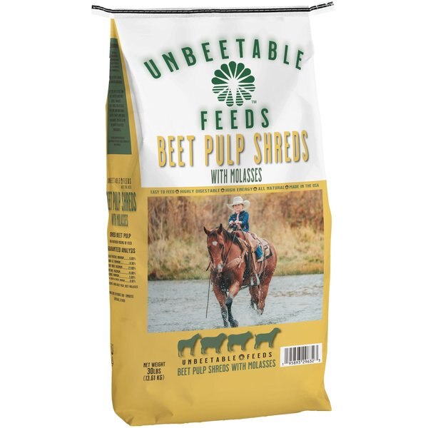 UNBEETABLE FEEDS Beet Pulp Low Sugar Shreds with Molasses Horse Feed ...