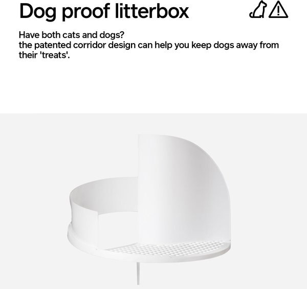 PIDAN Igloo Cat Litter Box, Large - Chewy.com