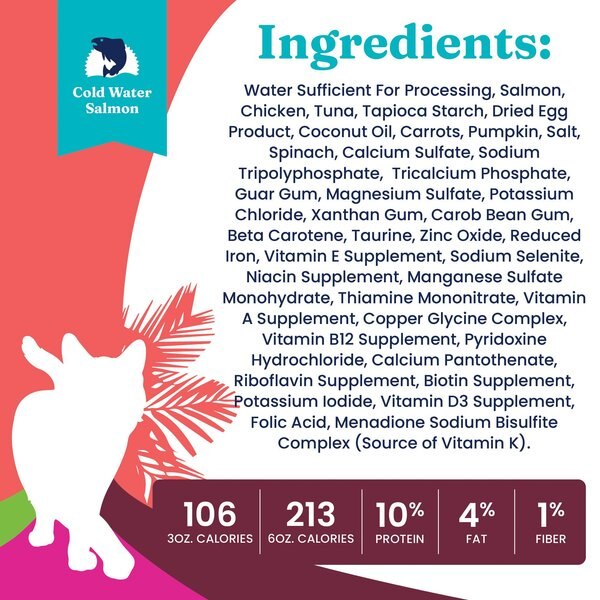 SOLID GOLD Tropical Blendz with Salmon & Coconut Oil Pate Grain-Free ...