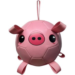 PIGGY POO AND CREW Fetch & Play Soccer Ball Pig Toy - Chewy.com