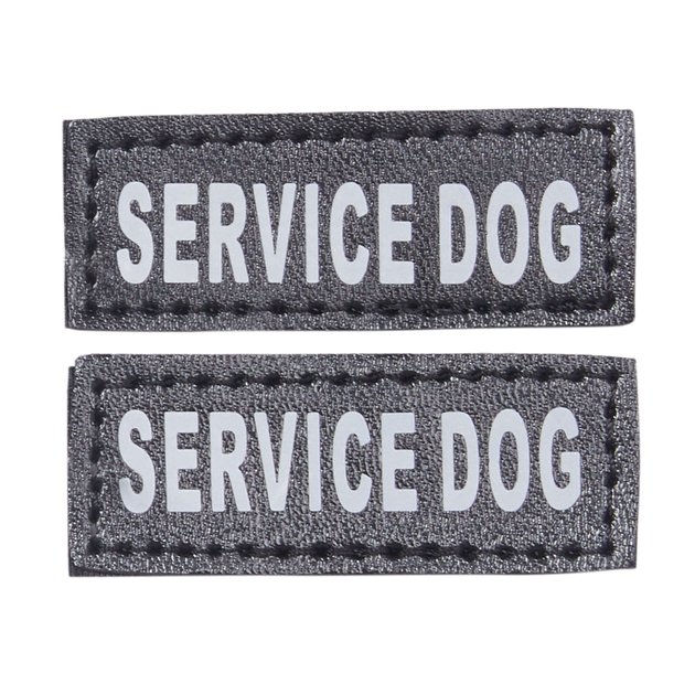 DOGGIE STYLZ Service Dog Patch, 2 count, Small - Chewy.com
