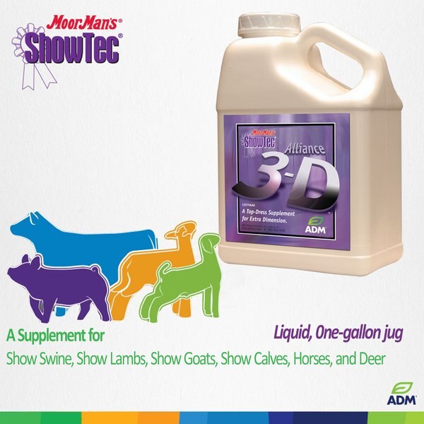 ADM MoorMan's ShowTec Alliance 3-D Swine, Goat, Sheep, & Cattle Liquid ...