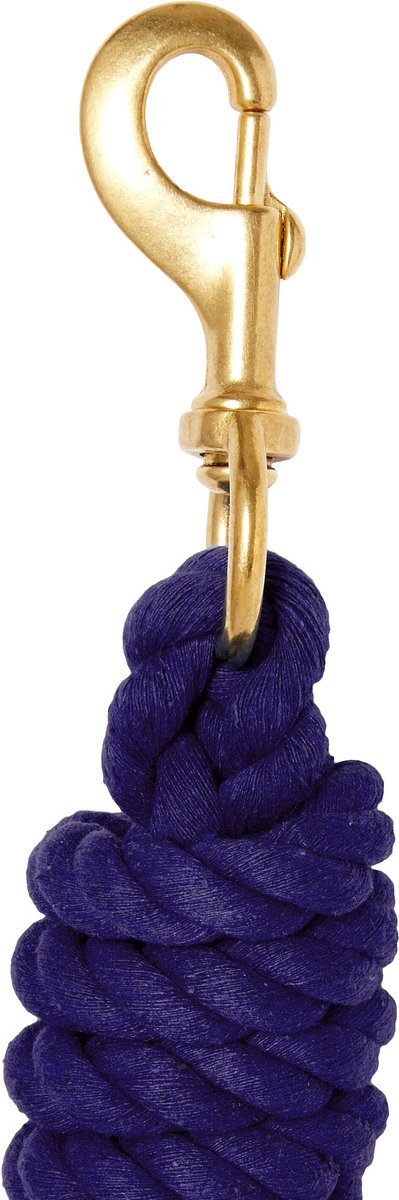 WEAVER LEATHER Cotton Horse Lead Rope, Navy - Chewy.com