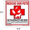 IMAGINE THIS COMPANY "Rescue Our Pets" Decal & Wallet Card Kit - Chewy.com