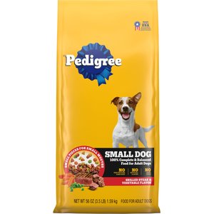 PEDIGREE Tender Bites Complete Nutrition Chicken & Steak Flavor Small ...