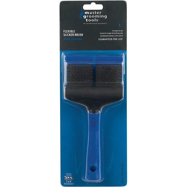 EVOLUTION Self-Cleaning Dog Slicker Brush, X-Small - Chewy.com