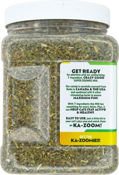 KITTY KA-ZOOM Super Zoomies Mix Catnip, 3.67-oz jar - Chewy.com