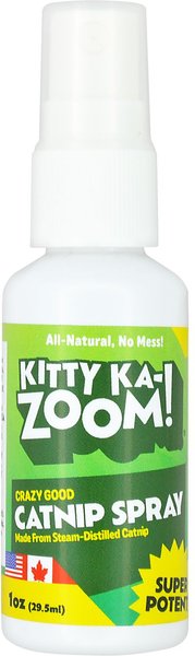 KITTY KA-ZOOM Liquid Catnip Spray, 1-fl oz bottle - Chewy.com