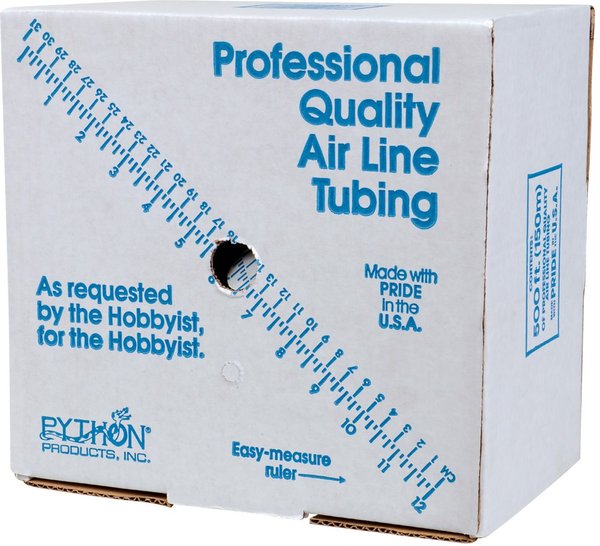 PYTHON Air Line Tubing for Fish Aquarium, 500-in - Chewy.com