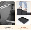 RYPETMIA 3-Step Foldable Dog Stairs with Storage, Gray - Chewy.com