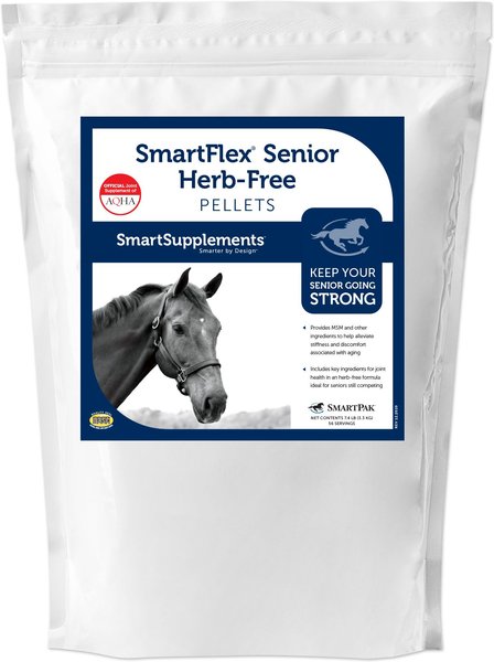 SMARTPAK SmartSupplements SmartFlex Senior Herb-Free Pellet Horse Joint ...