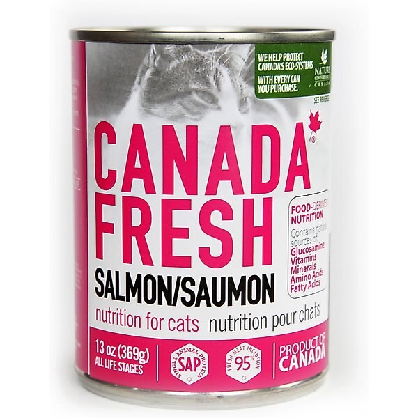 Canada Fresh Salmon Canned Cat Food 13 Oz Case Of 12