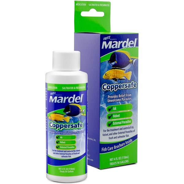 KORDON Malachite Green Fish Disease Control Aquarium Treatment, 4-fl oz ...