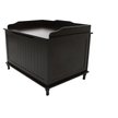 DESIGNER PET PRODUCTS Catbox Enclosure Litter Box, Black - Chewy.com