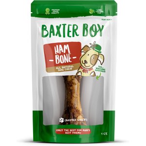 BAXTER BOY 8-in Pork Femur Ham Bone Dog Treat - Chewy.com