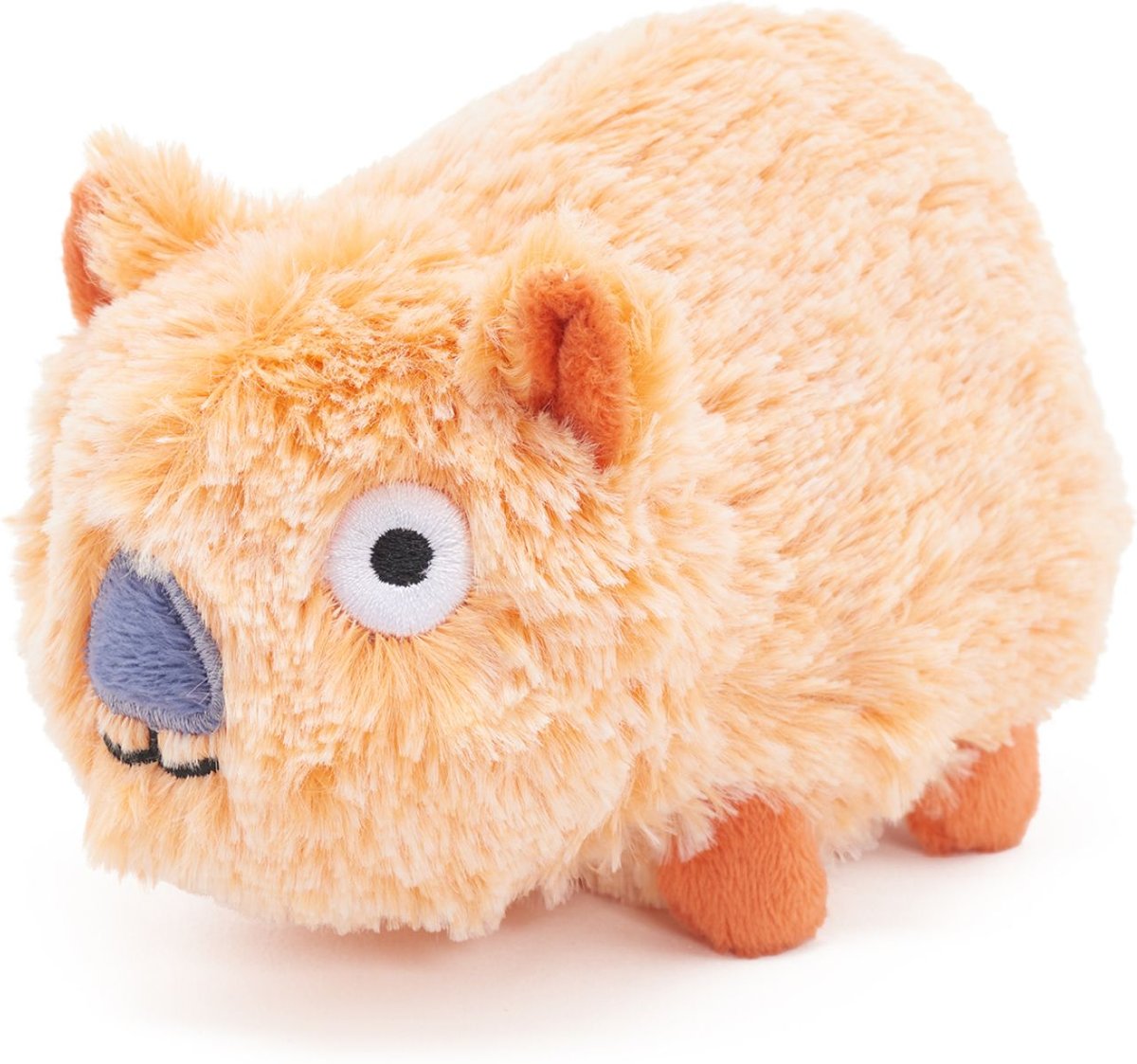 BARK Yobbo Wombat Rip & Reveal Squeaky Plush Dog Toy, Small - Chewy.com