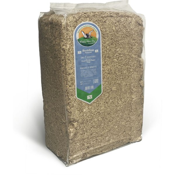RABBIT HOLE HAY Ultra Premium, Food Grade Paper Bedding for Small Pets ...