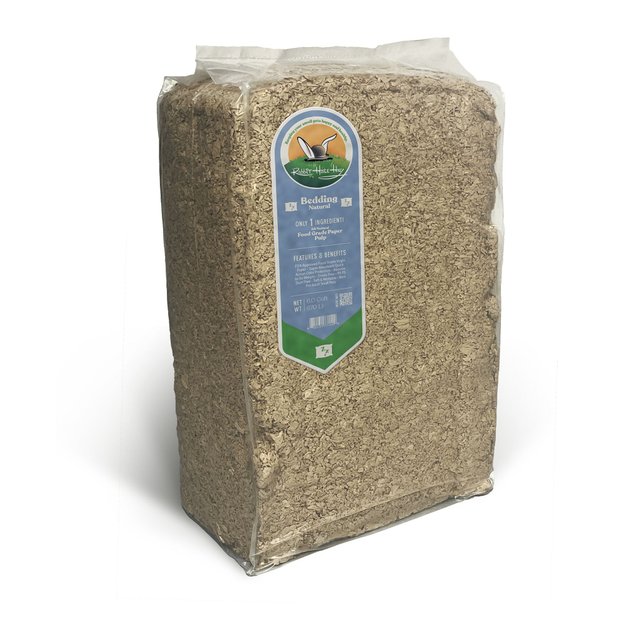 RABBIT HOLE HAY Ultra Premium, Food Grade Paper Small Pet Bedding ...