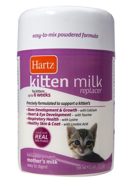 HARTZ Powdered Milk Replacer Formula for Kittens, 11-oz jar - Chewy.com