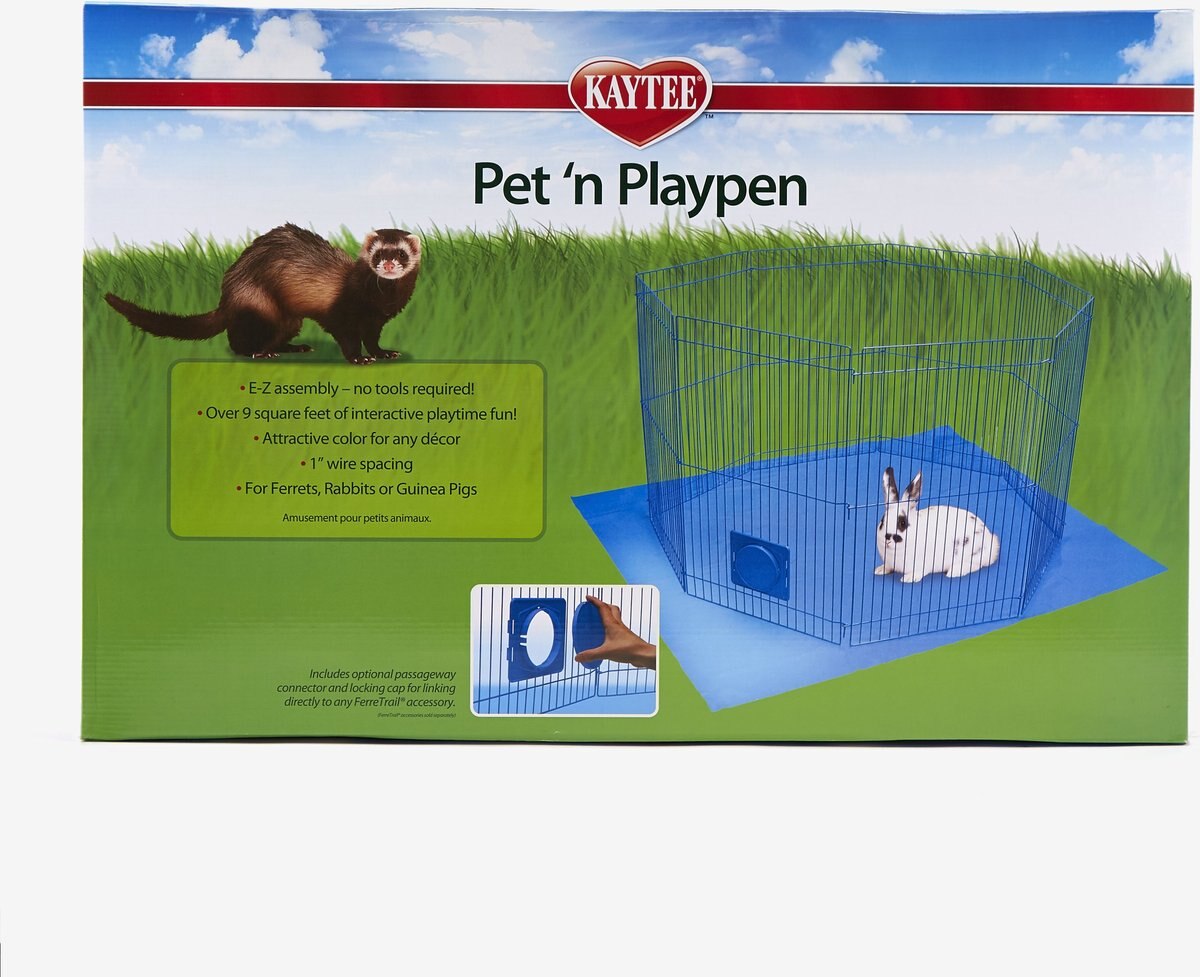 KAYTEE Pet-N-Playpen Small Animal Pen - Chewy.com