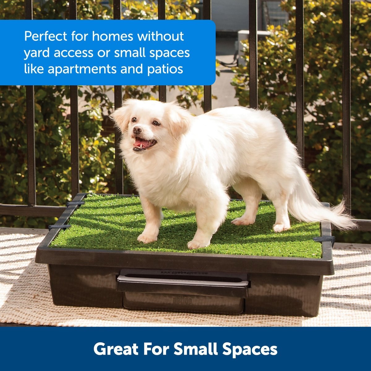 PETSAFE Pet Loo Portable Indoor & Outdoor Dog Potty, Medium - Chewy.com