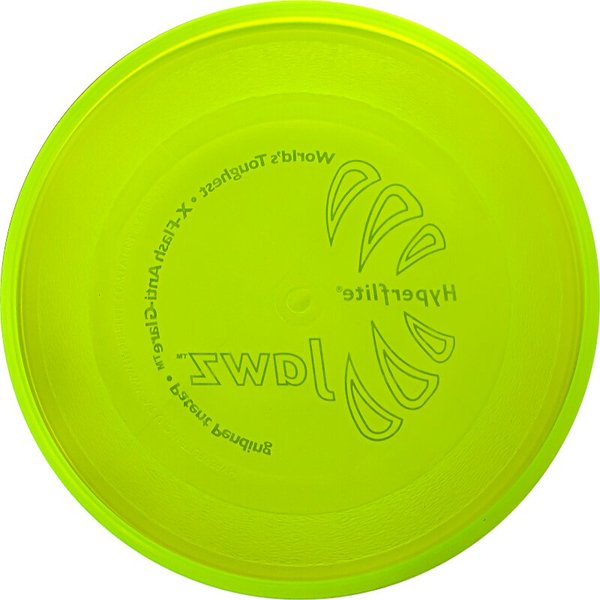 HYPERFLITE K-10 Jawz Disc Dog Toy, Lemon-Lime - Chewy.com