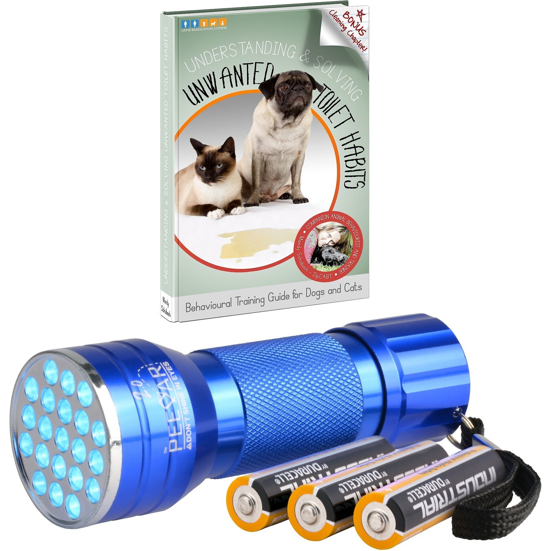 PEEDAR 2.0 UV LED Flashlight Urine Detector - Chewy.com