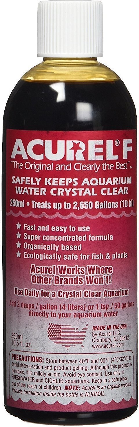 ACUREL F Aquarium Water Clarifier, 250-mL bottle - Chewy.com