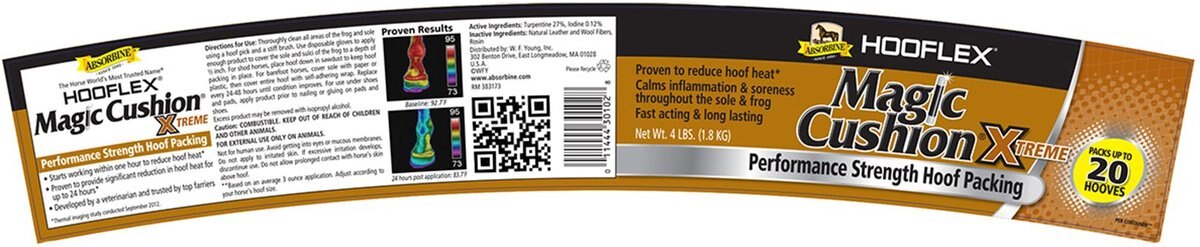 ABSORBINE Veterinary Sore Muscle & Joint Pain Relief Horse Liniment Gel ...