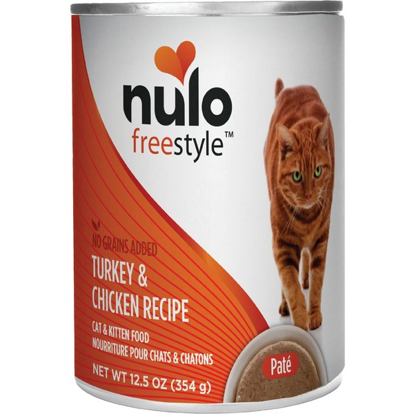 NULO Freestyle Turkey & Chicken Recipe Grain-Free Canned Cat & Kitten ...