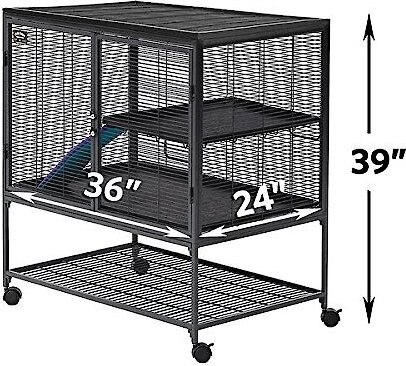 MIDWEST Critter Nation Deluxe Small Animal Cage, Single Story - Chewy.com