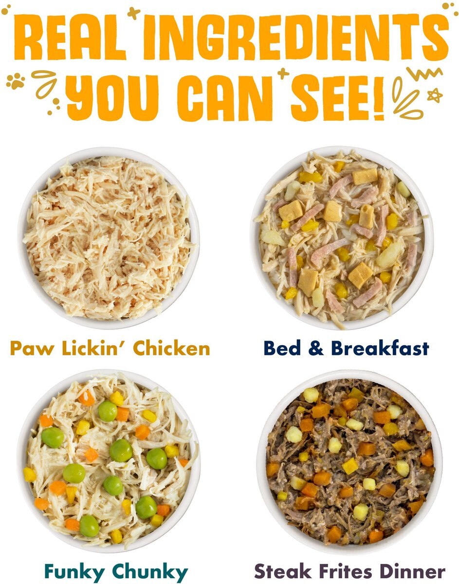 WERUVA Baron's Batch Variety Pack Grain-Free Canned Dog Food, 14-oz ...