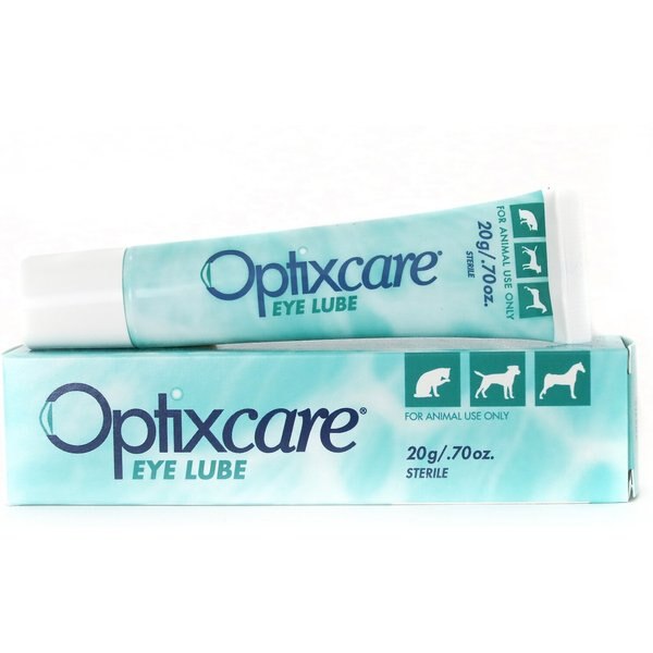 OPTIXCARE Dog & Cat Eye Lube Plus Lubricating Gel, 0.70-oz tube - Chewy.com