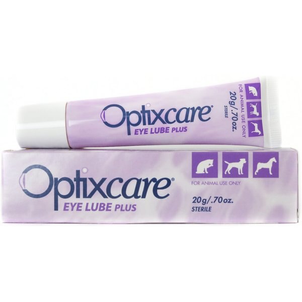 OPTIXCARE Dog & Cat Eye Lube Plus Lubricating Gel, 0.70-oz tube - Chewy.com