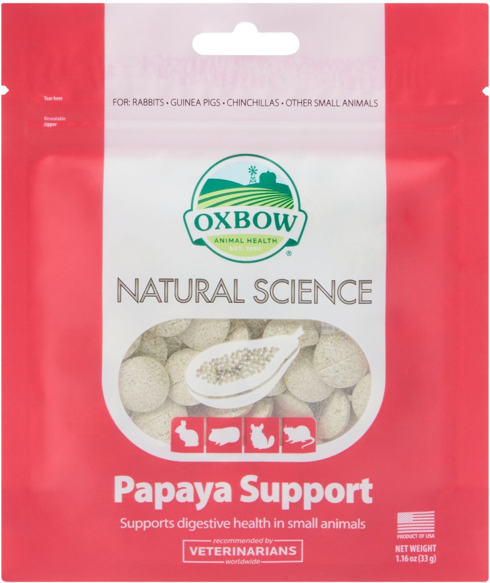 OXBOW Natural Science Papaya Support Digestive Health Small Animal ...