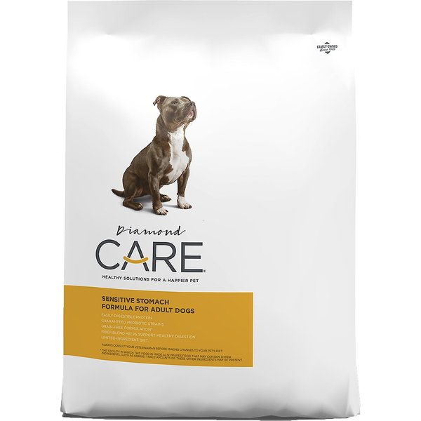 DIAMOND Care Sensitive Stomach Formula Adult Grain-Free Dry Dog Food, 8 ...