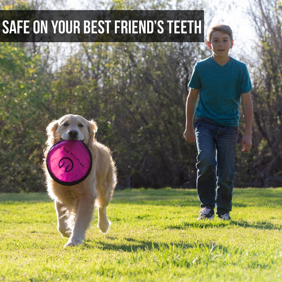 HYPER PET Flippy Flopper Flying Disc Dog Toy, 9-in, 1 pack - Chewy.com