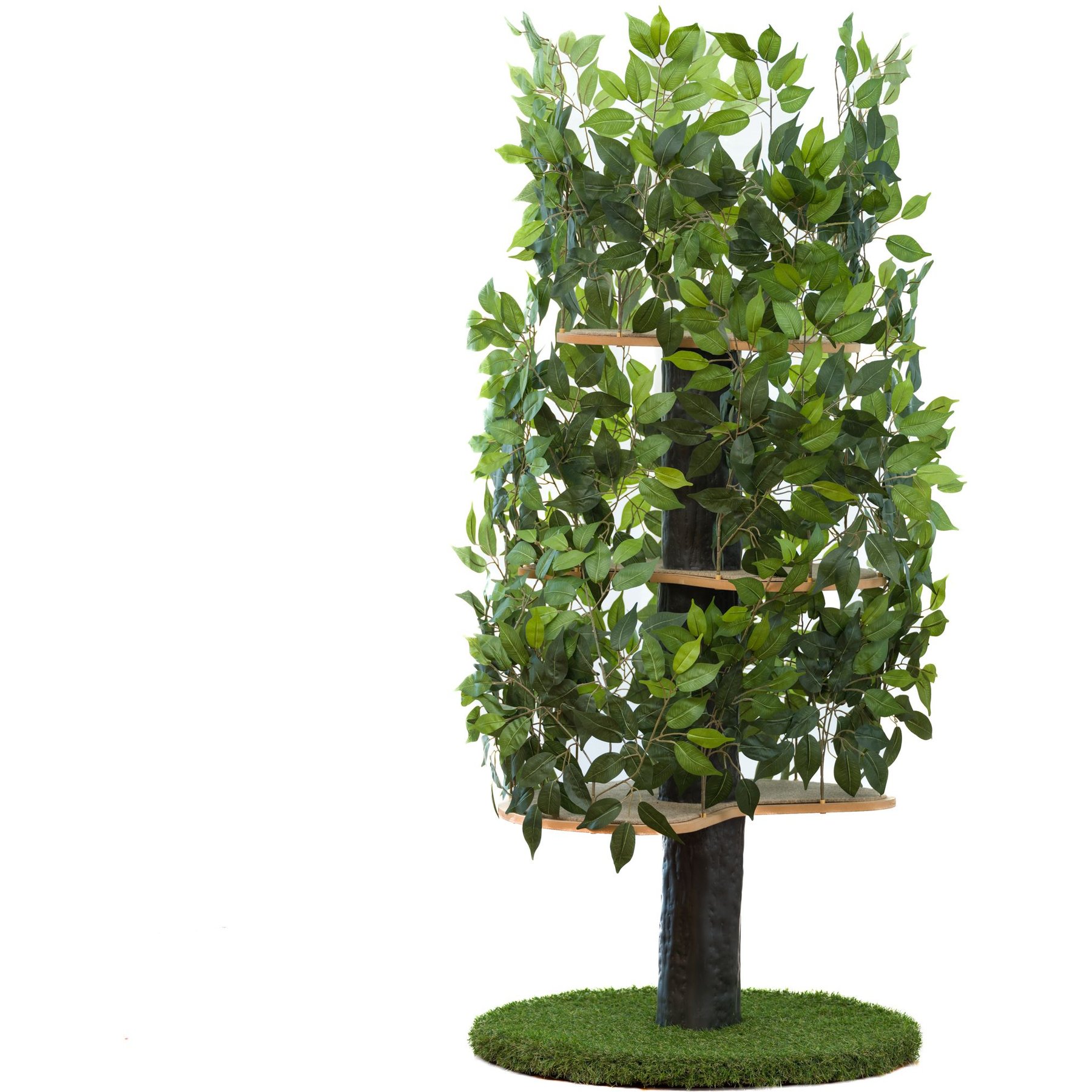 ON2PETS 60-in Large Round Modern Cat Tree, Green - Chewy.com