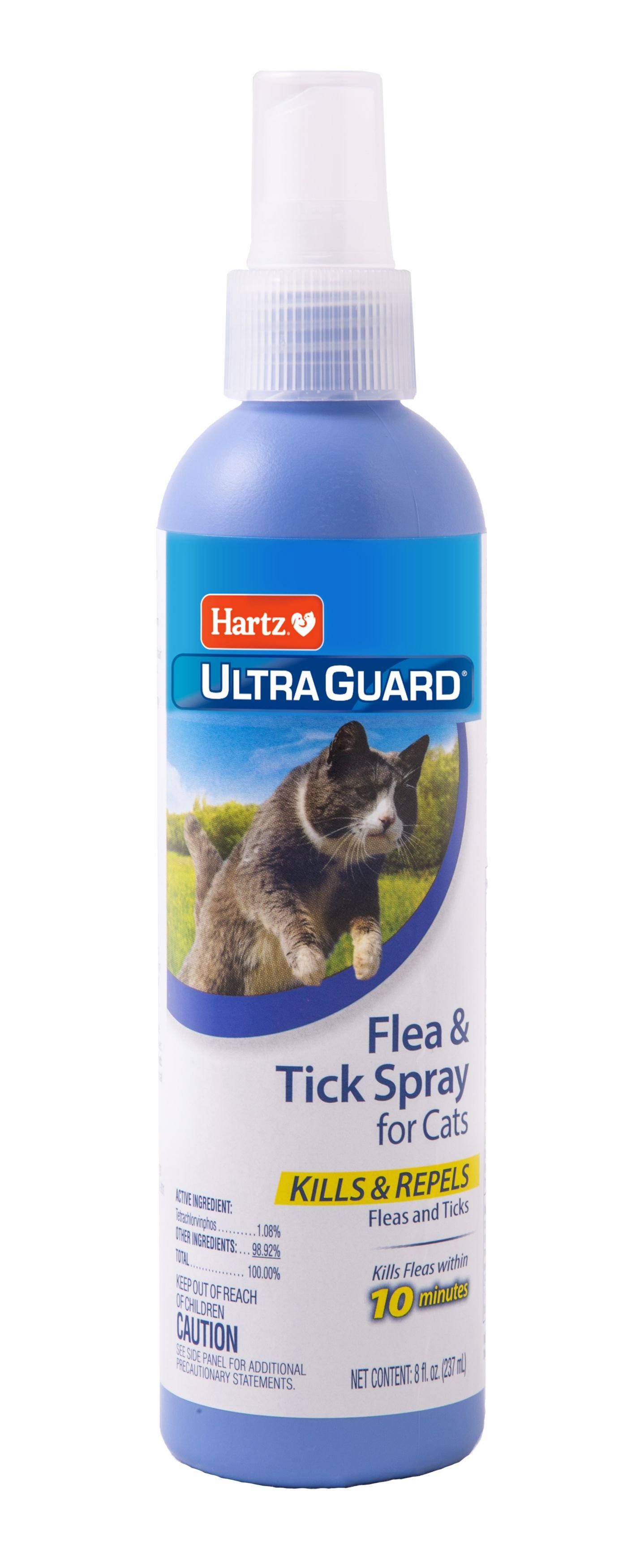 Questions and Answers about HARTZ UltraGuard Flea & Tick Spray for Cats