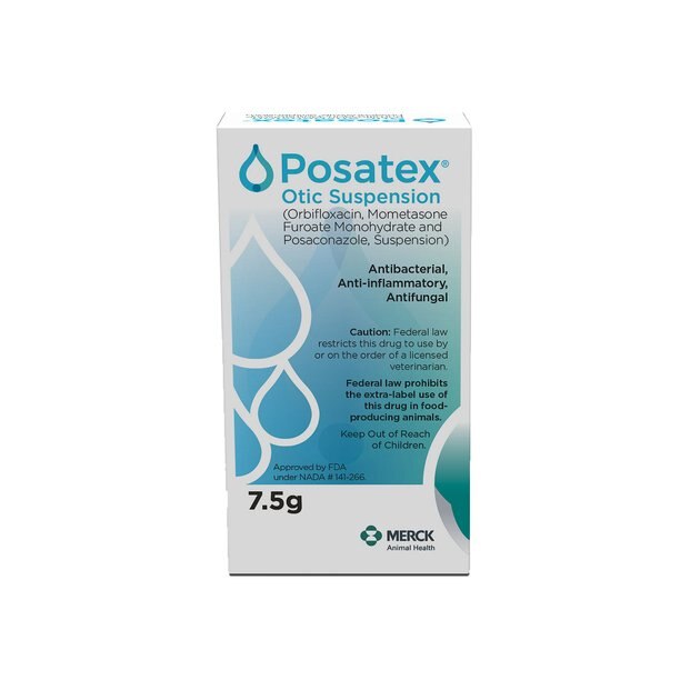 POSATEX Otic Suspension for Dogs, 7.5-g - Chewy.com