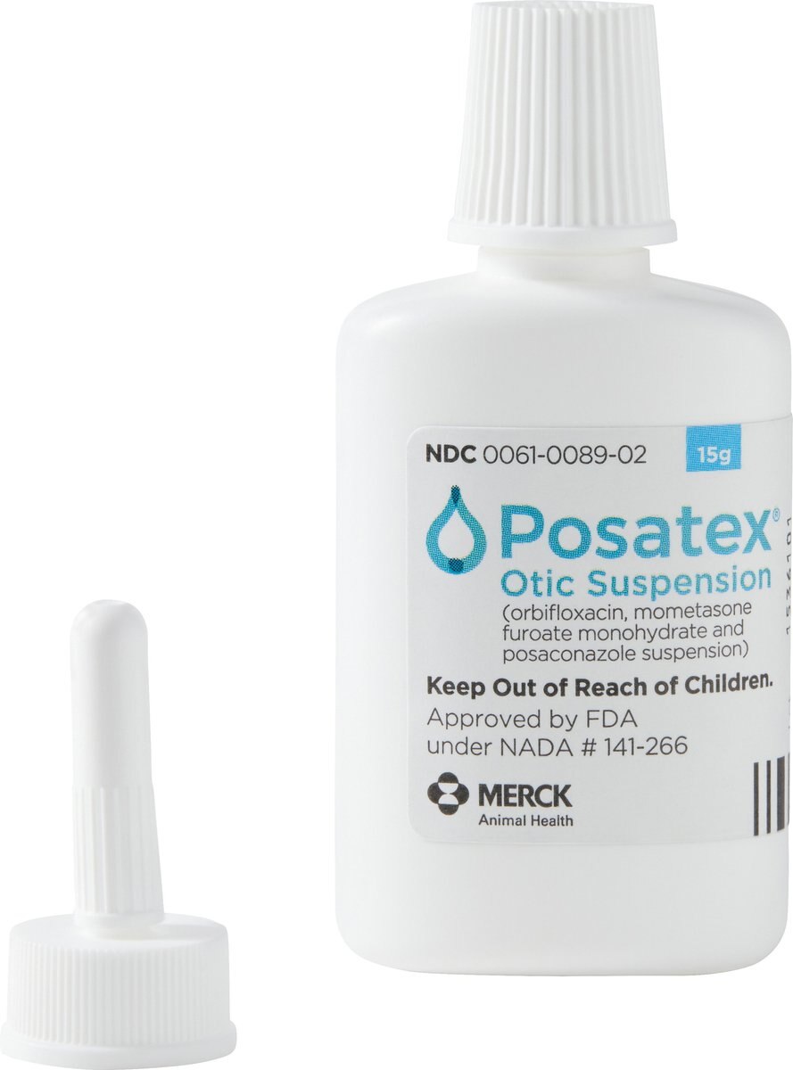 POSATEX Otic Suspension for Dogs, 15-g - Chewy.com