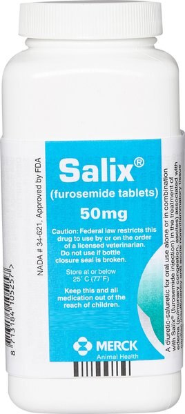SALIX (Furosemide) Tablets for Dogs & Cats, 50-mg - Easy Refills | Chewy Rx