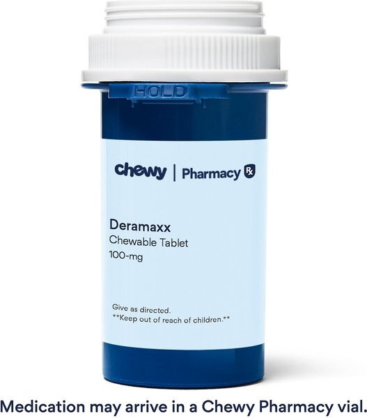 DERAMAXX (deracoxib) Chewable Tablets for Dogs, 100-mg, 1 tablet ...