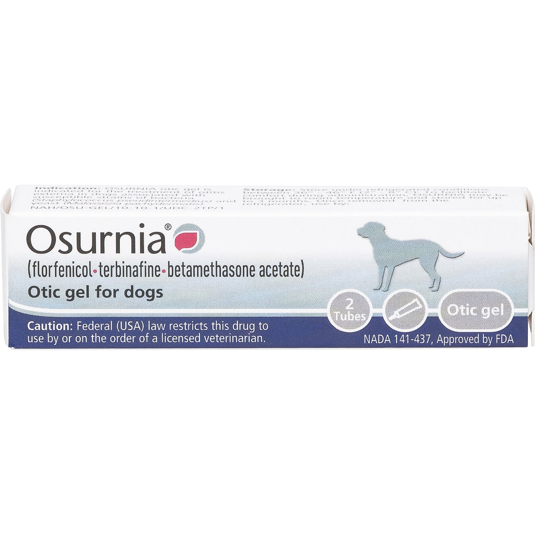 OSURNIA (florfenicol, terbinafine, betamethasone acetate) Otic Gel for ...