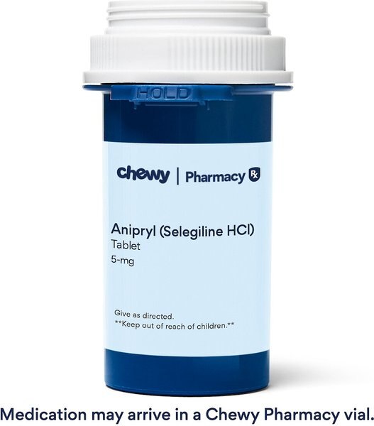 Discontinued - ANIPRYL (Selegiline HCl) Tablets for Dogs, 30 tablets, 5 ...